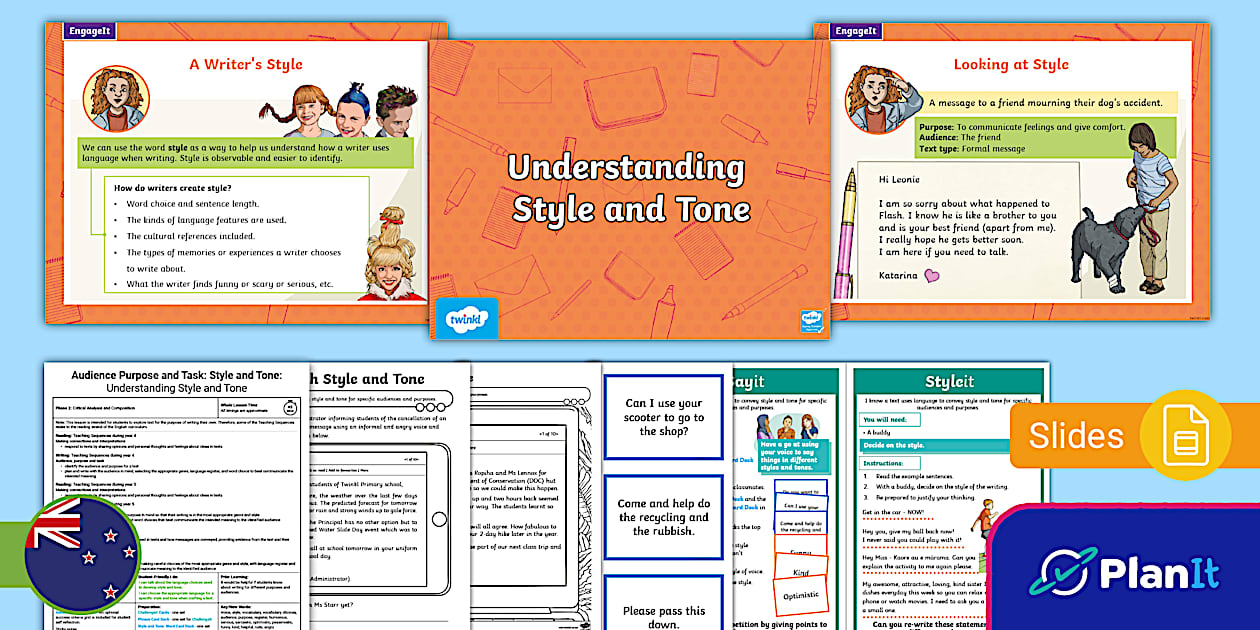 Phase 2 Audience Purpose & Task: Understanding Style & Tone