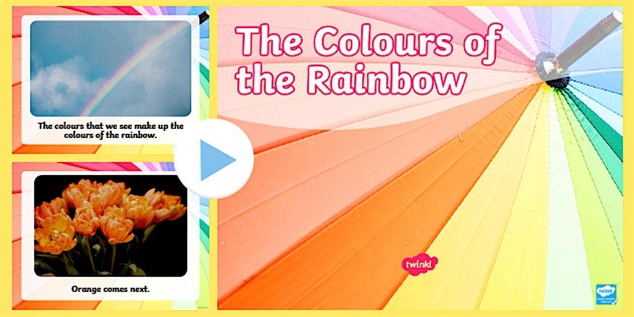Colours Are Everywhere PowerPoint - Colours Lesson Plan