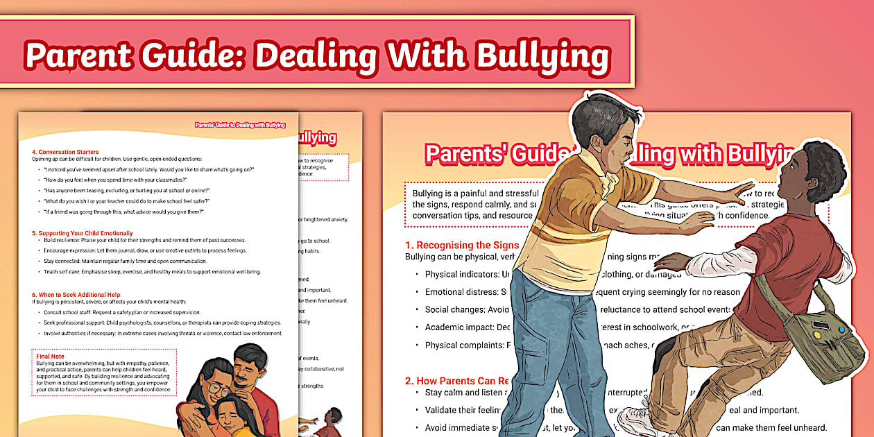 Dealing with Bullying - Parents Guide