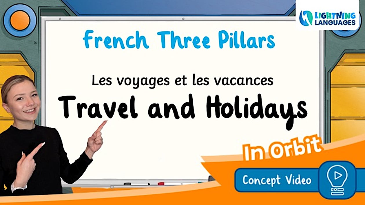 👉 Lightning Languages | French | In Orbit | Travel and Holidays Three ...