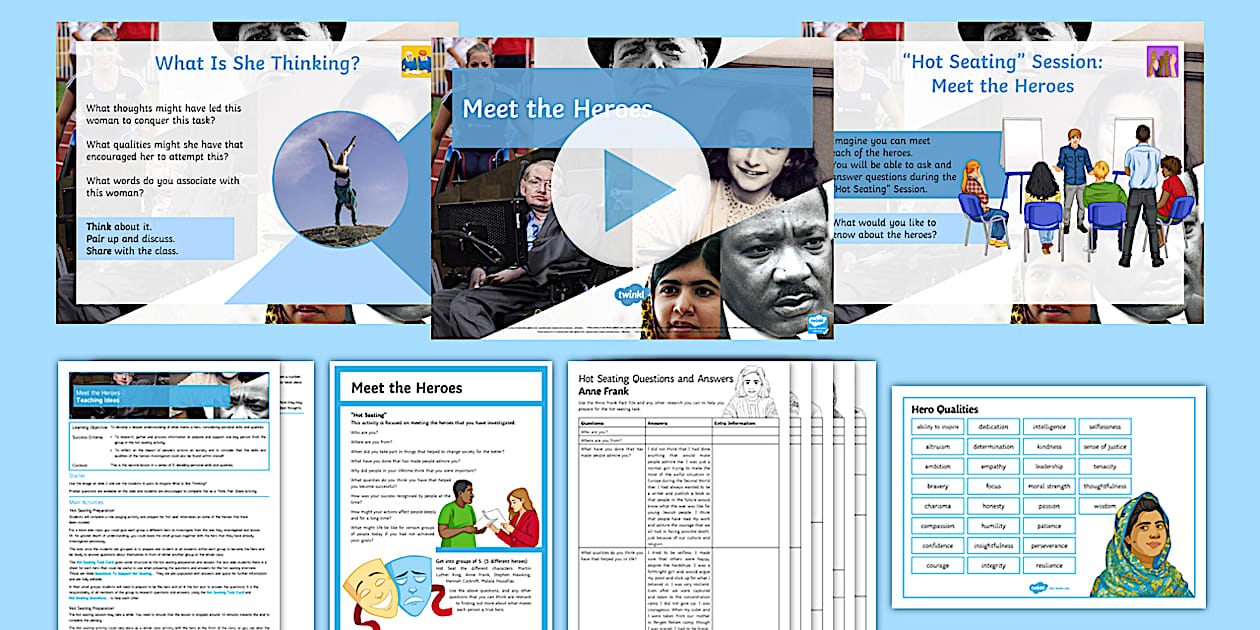 Meet the Heroes Lesson Pack (Teacher-Made) - Twinkl