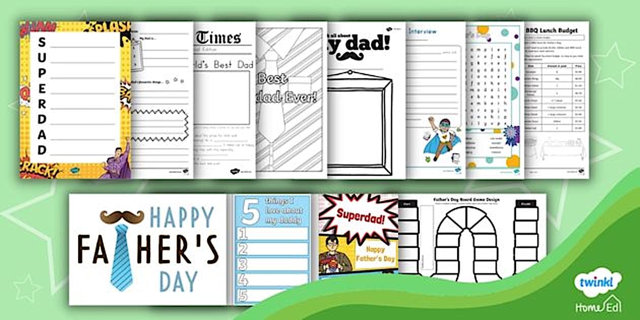 Father’s Day Printables | Father's Day Pack | Twinkl