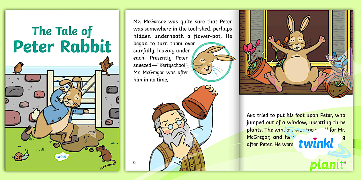 The Tale of Peter Rabbit eBook (teacher made) - Twinkl
