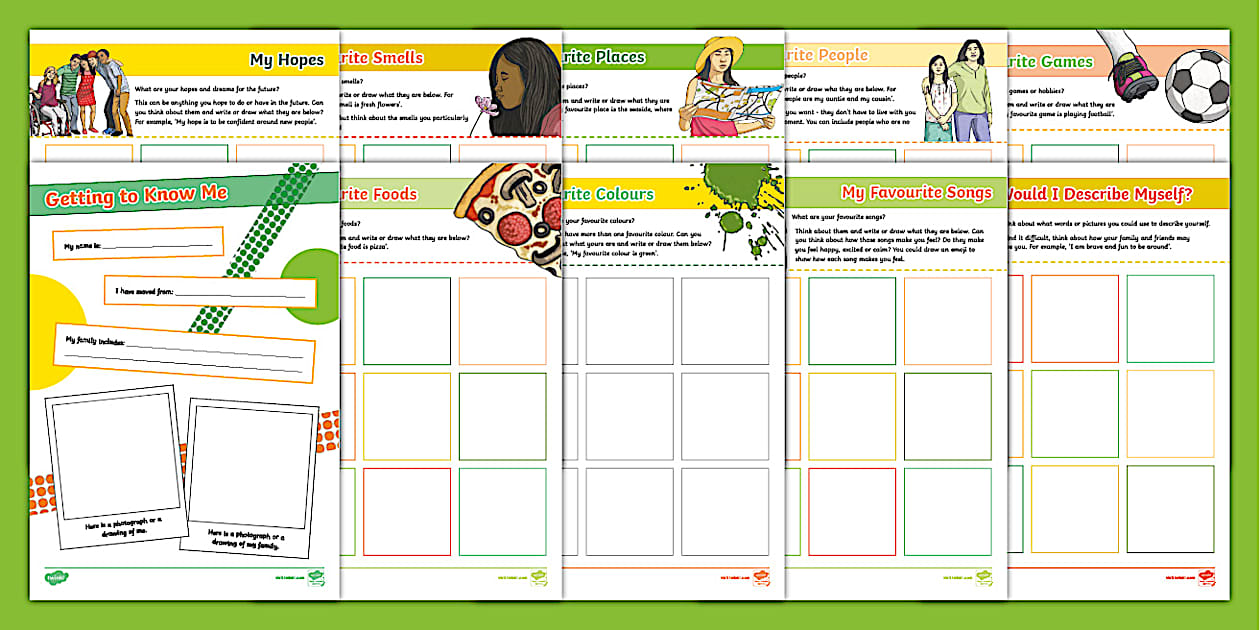 'Who Are You?' Activity Pack for Younger Learners | INA