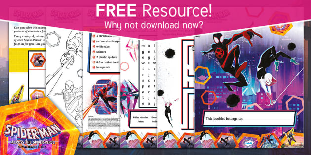 FREE Spider-Man™: Activity Booklet for K-2nd Grade