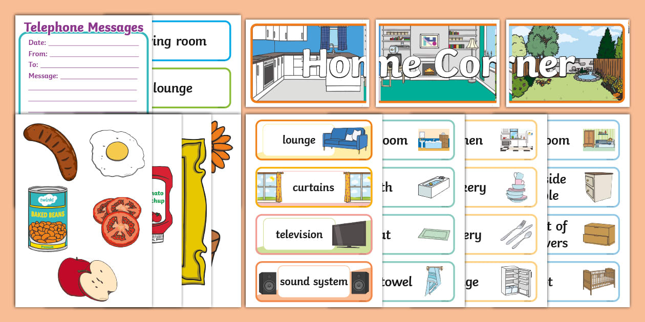 Home Corner Role-Play Pack | Twinkl (teacher made) - Twinkl