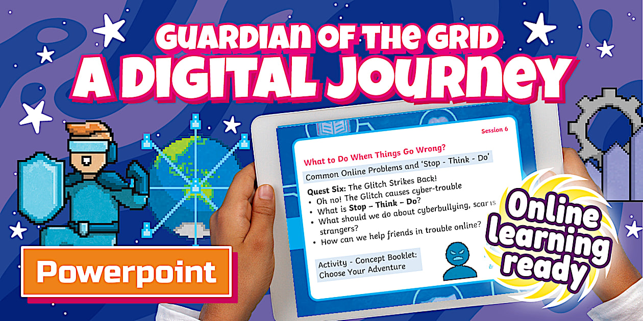 Year 3 Guardians of the Grid: A Digital Journey PowerPoint