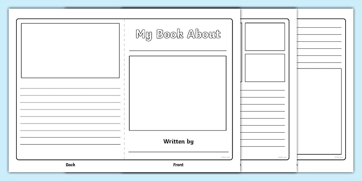 My Book About... Template - Twinkl - KS1 (teacher made)