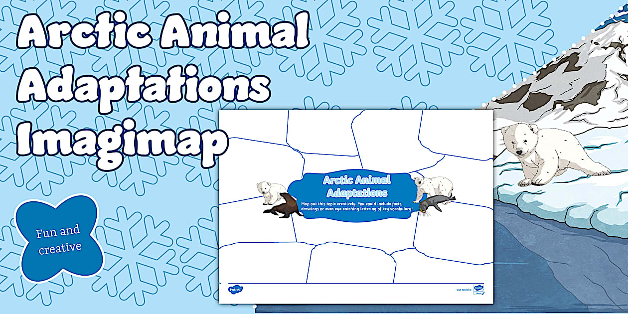 * NEW * Arctic Animal Adaptations Imagimap