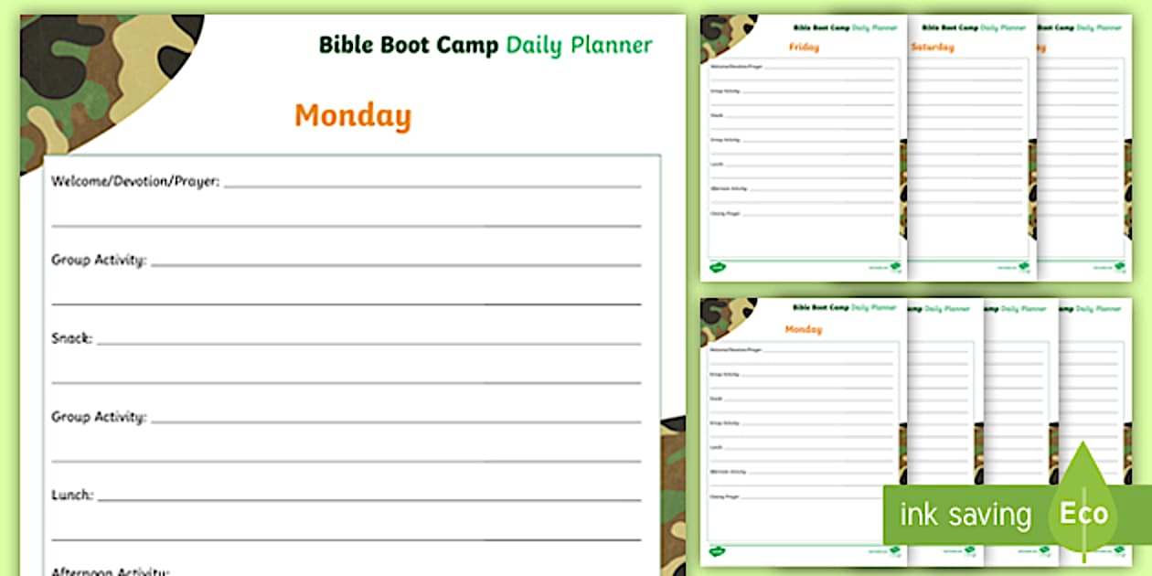 Vacation Bible School Daily Plan | Christianity | Twinkl USA