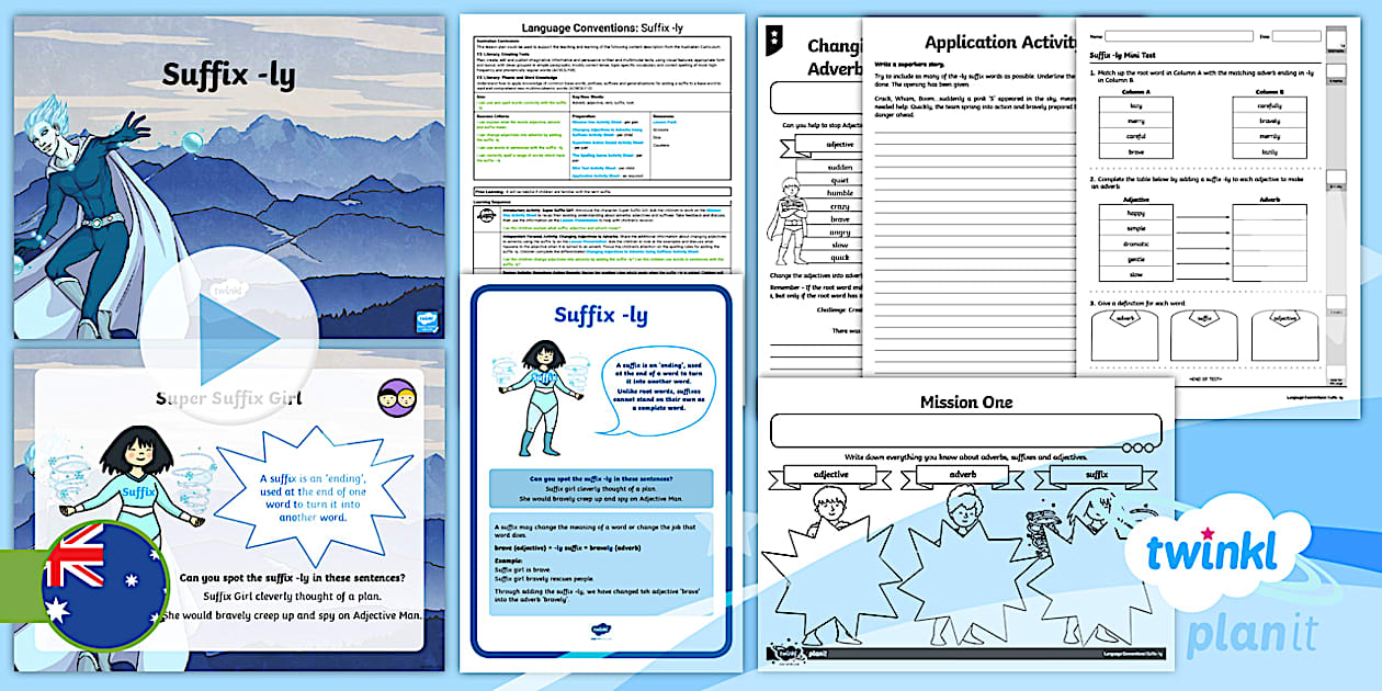 Year 3 Language Conventions Suffix -ly Lesson - Twinkl