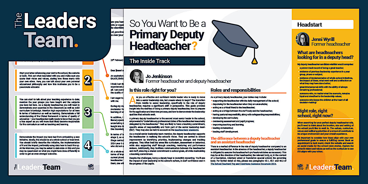How To Become A Deputy Headteacher - Primary School - CPD