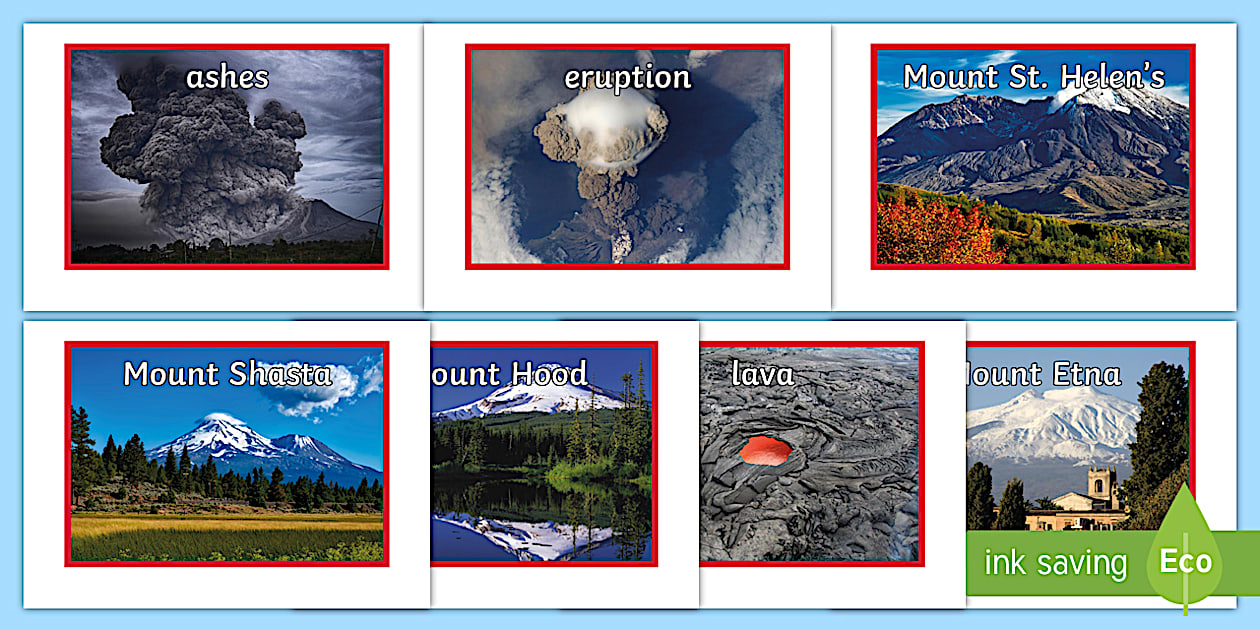 Pictures of Volcanoes Erupting for Kids - Primary Resource