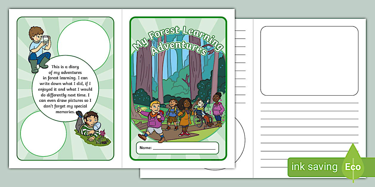 Forest Learning Journal (teacher made) - Twinkl