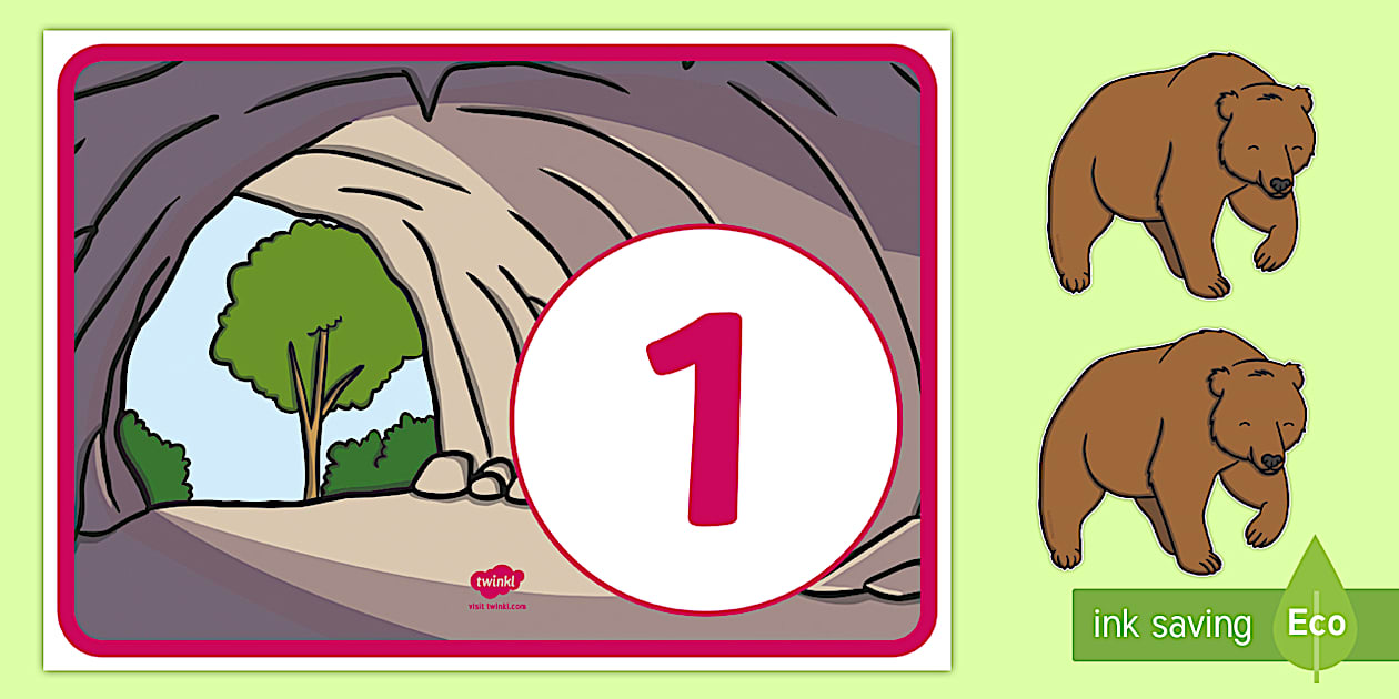 Bear Counting Game for Kids in the Classroom | Early years