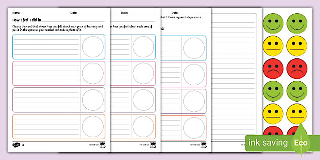 Pupil Voice for Written Reports Early Level (teacher made)