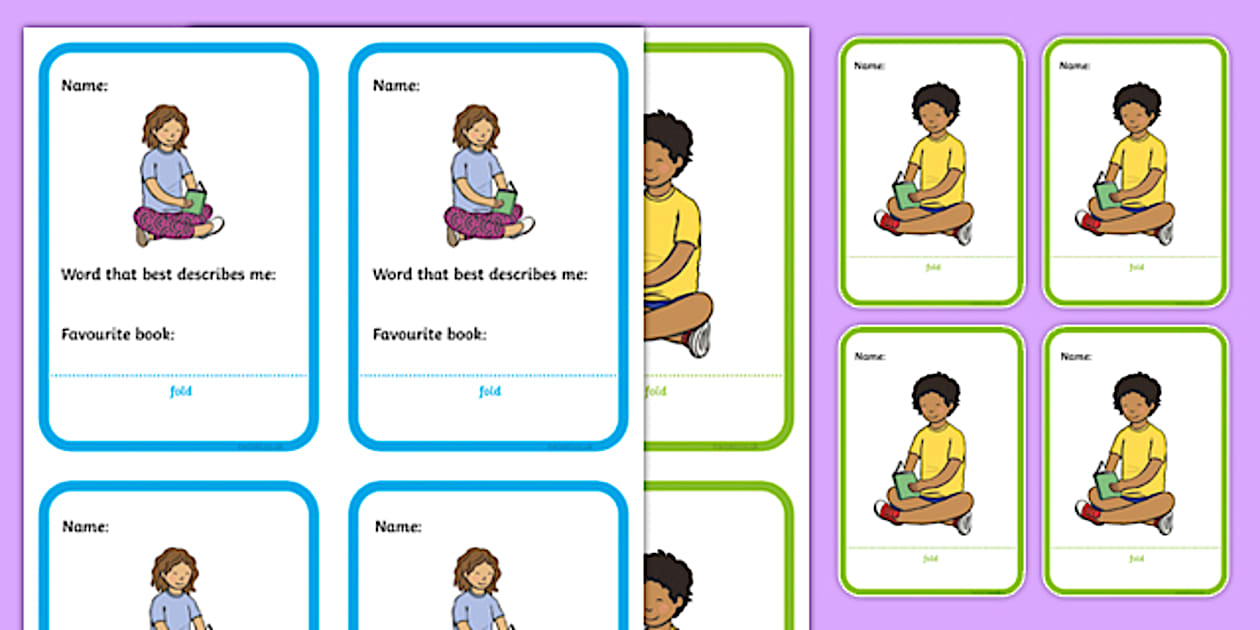 Student Name Labels (teacher made) - Twinkl