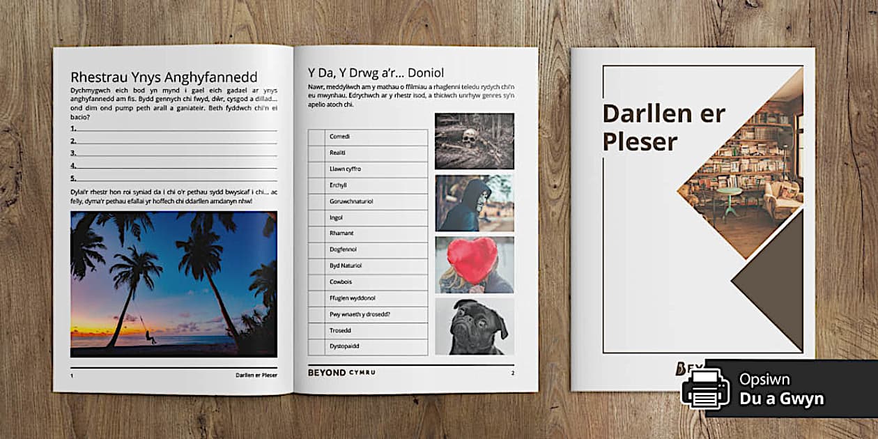 Llyfryn Darllen er Pleser (Teacher-Made) - Twinkl