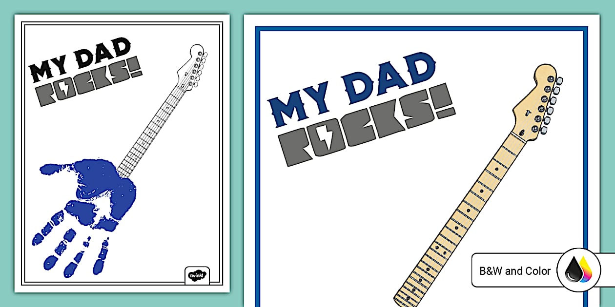 Father's Day Handprint Art for Kids | Twinkl USA