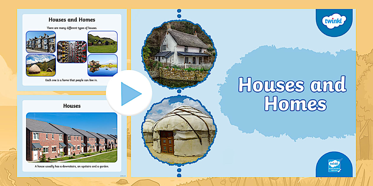EYFS Houses and Homes PowerPoint (teacher made) - Twinkl