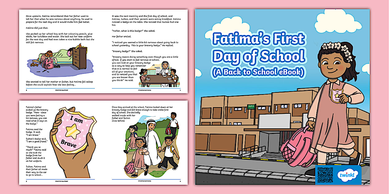 Fatima's First Day of School (A Back to School eBook)