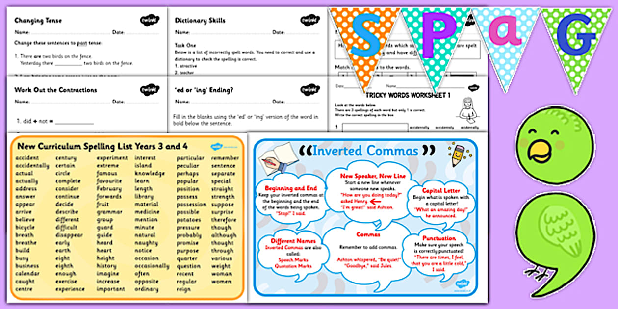KS2 SPaG Resource Pack | SPaG Curriculum KS2 (teacher made)