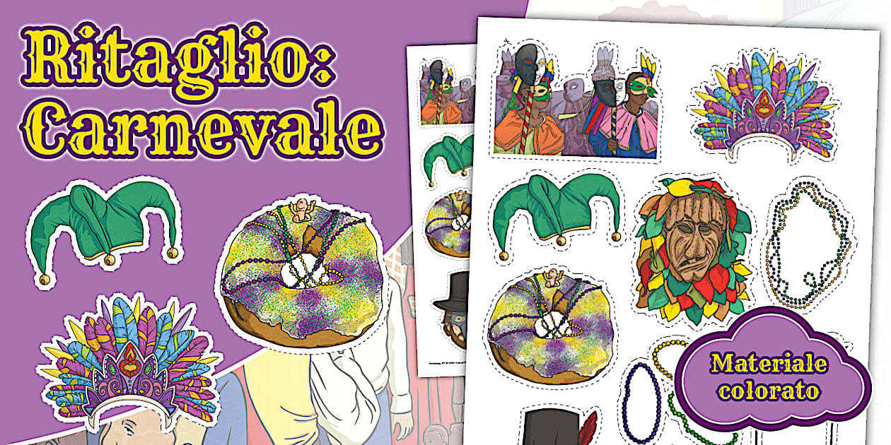 * NEW * Ritaglio: Carnevale