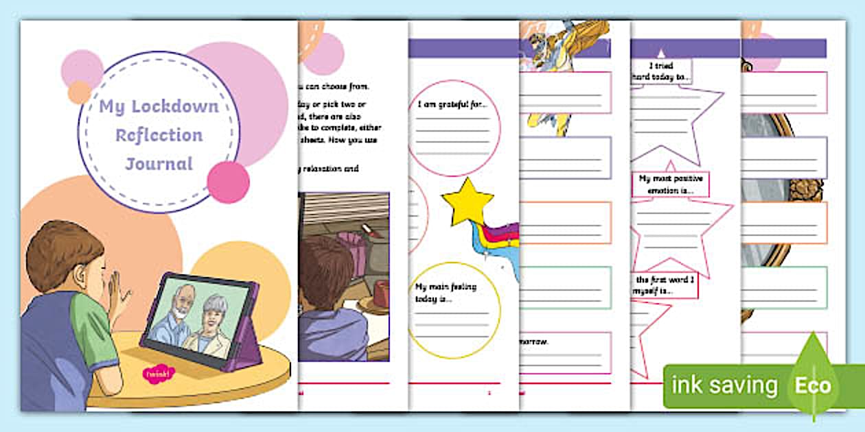 Lockdown Reflection Journal (teacher made) - Twinkl