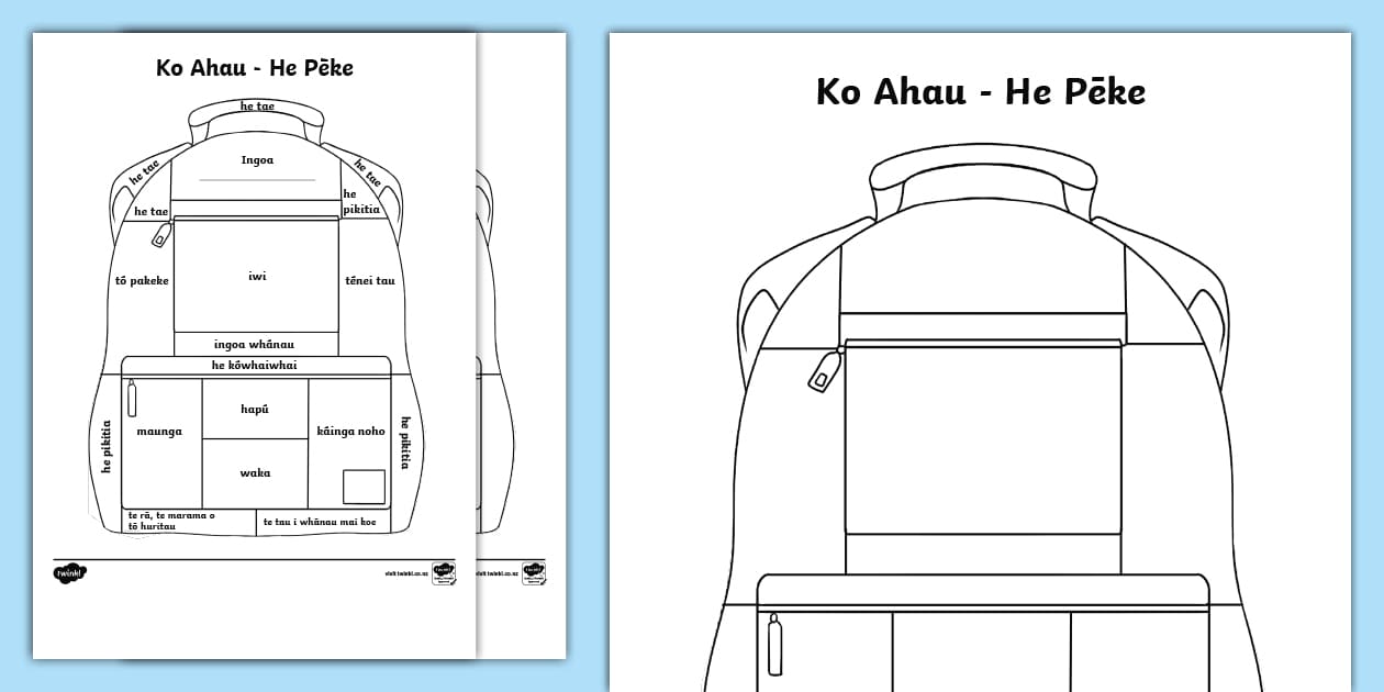Ko Ahau - He Pēke (teacher made) - Twinkl