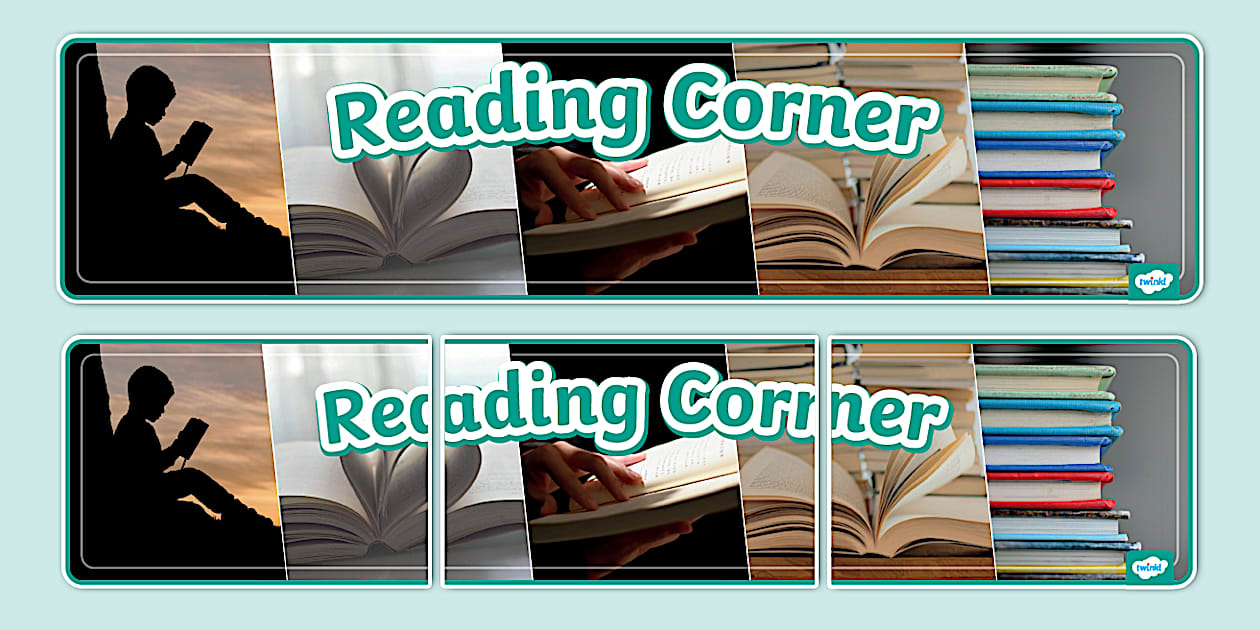 Reading Corner Photo Display Banner (teacher made) - Twinkl