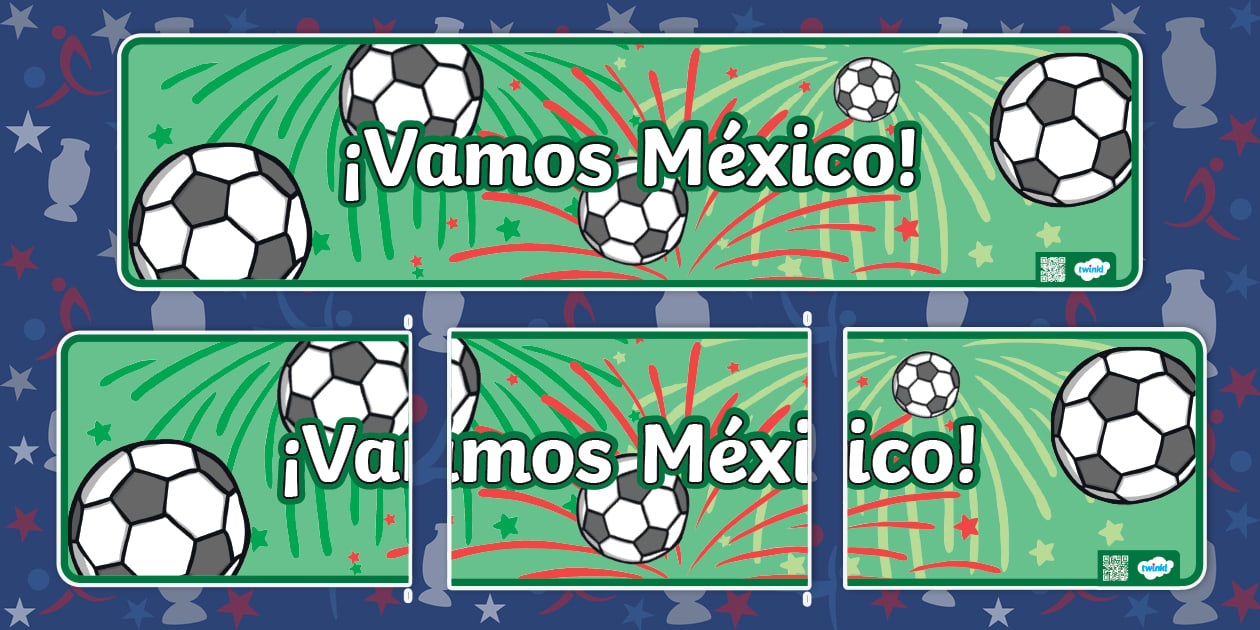 Vamos México - letrero (teacher made) - Twinkl