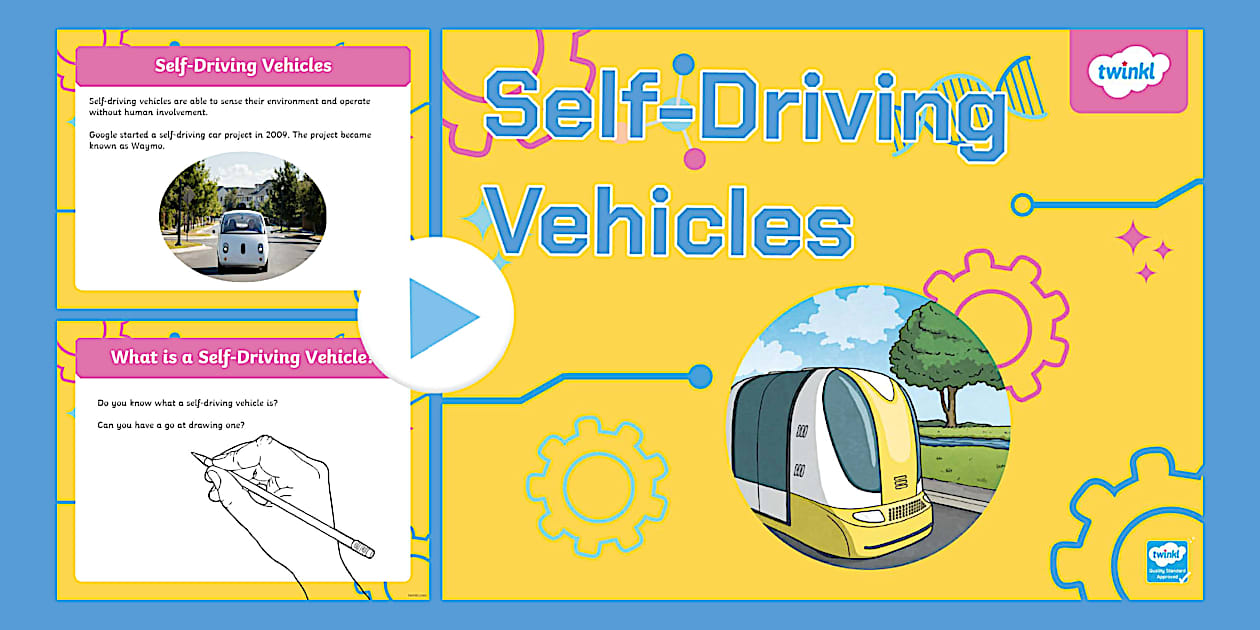 Self-Driving Vehicles PowerPoint (Teacher-Made) - Twinkl