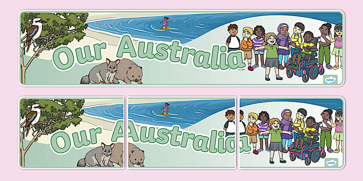Our Australia Display Banner (Teacher-Made) - Twinkl