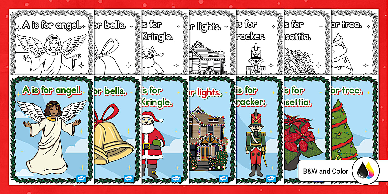 Christmas Alphabet Posters | Classroom Materials | Twinkl US