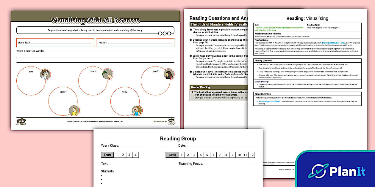 Years 5-6 Reading: The Birds of Flanders Fields Lesson 5