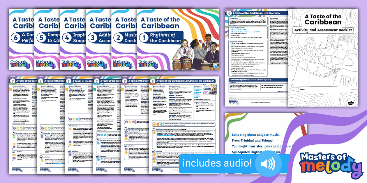 👉 Year 6 A Taste of the Caribbean - Unit Pack - Twinkl
