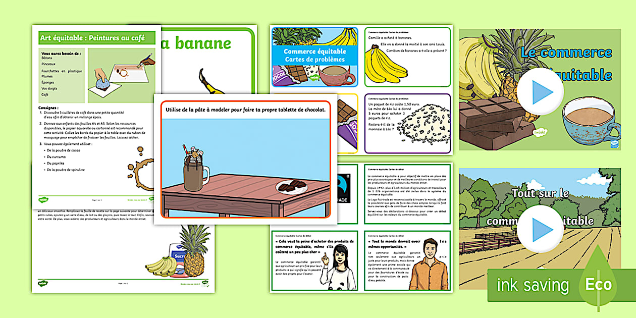 Pack de ressources : Le commerce équitable - Twinkl