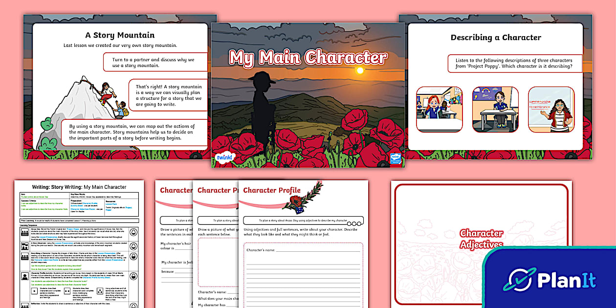 Years 1-2 Writing: Anzac Day Story Writing Lesson 2 - Twinkl