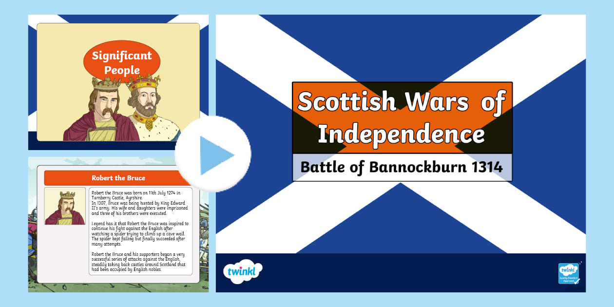 Battle of Bannockburn PowerPoint Presentation - Twinkl