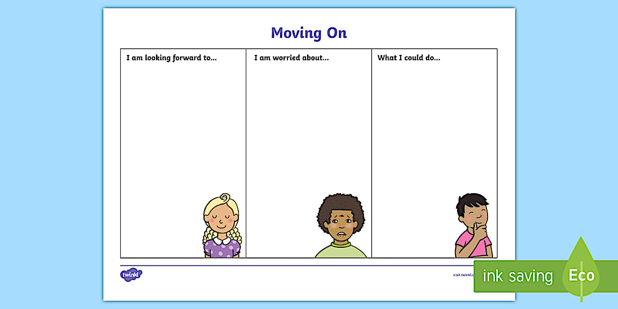 ASN Moving On Worksheet (teacher made) - Twinkl