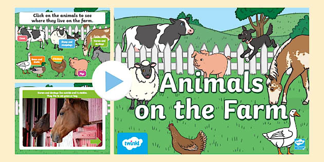 Farm PowerPoint: Teacher-Made Resources for Students