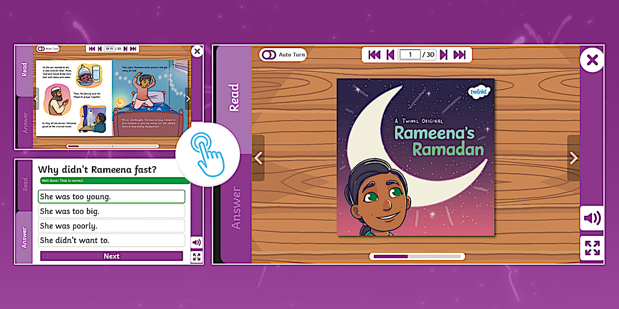 Rameena's Ramadan eBook with Audio (teacher made) - Twinkl