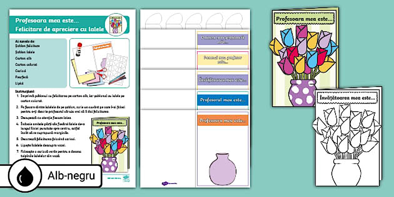 La mulți ani de Ziua Educației! Felicitare pentru profesori