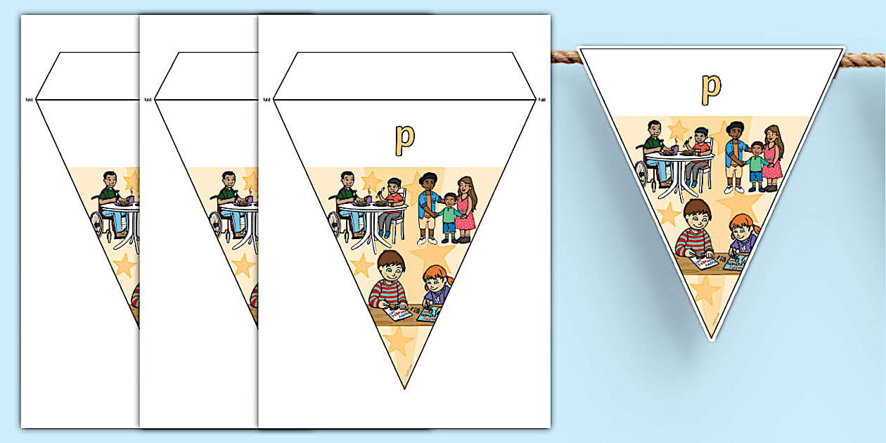 Happy Father's Day Display Bunting (Teacher-Made) - Twinkl