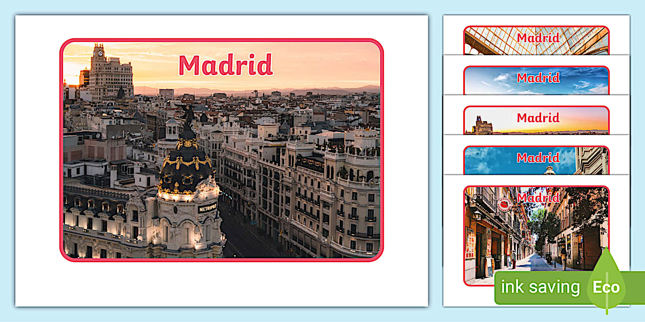 Madrid Photo Pack