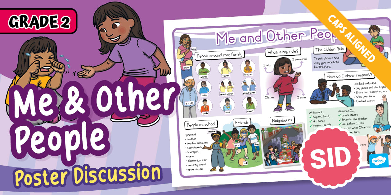 Grade 2 - Term 1 - Language - Me and Other People - Poster Discussion (CAPS