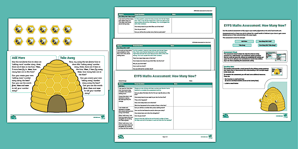 EYFS Assessment: How Many Now? Supporting White Rose Maths