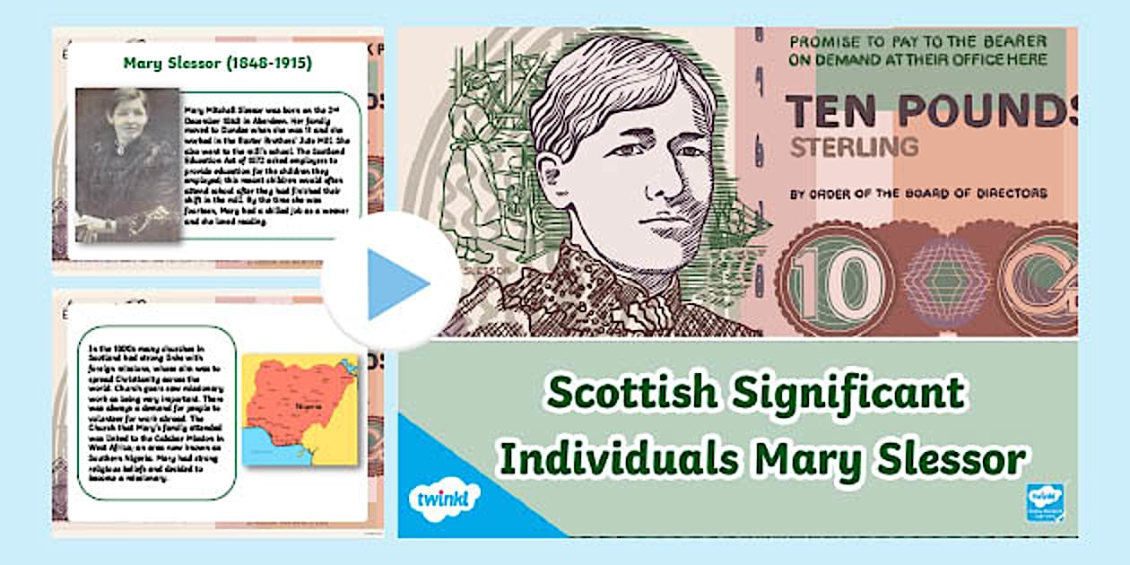 Scottish Significant Individuals Mary Slessor PowerPoint