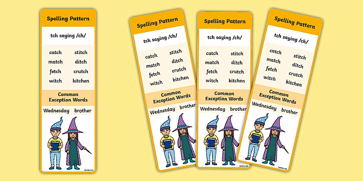Level 5 Week 25 Spelling Bookmarks (teacher made) - Twinkl