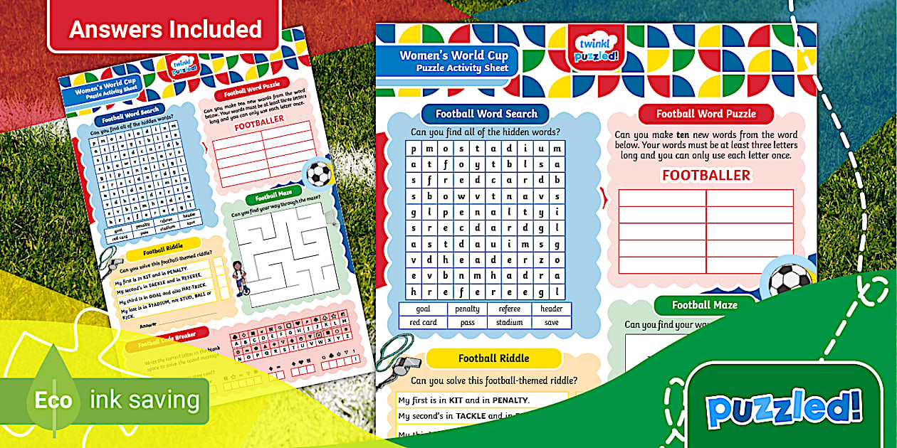 World Cup Puzzles - Twinkl Puzzled (teacher made) - Twinkl